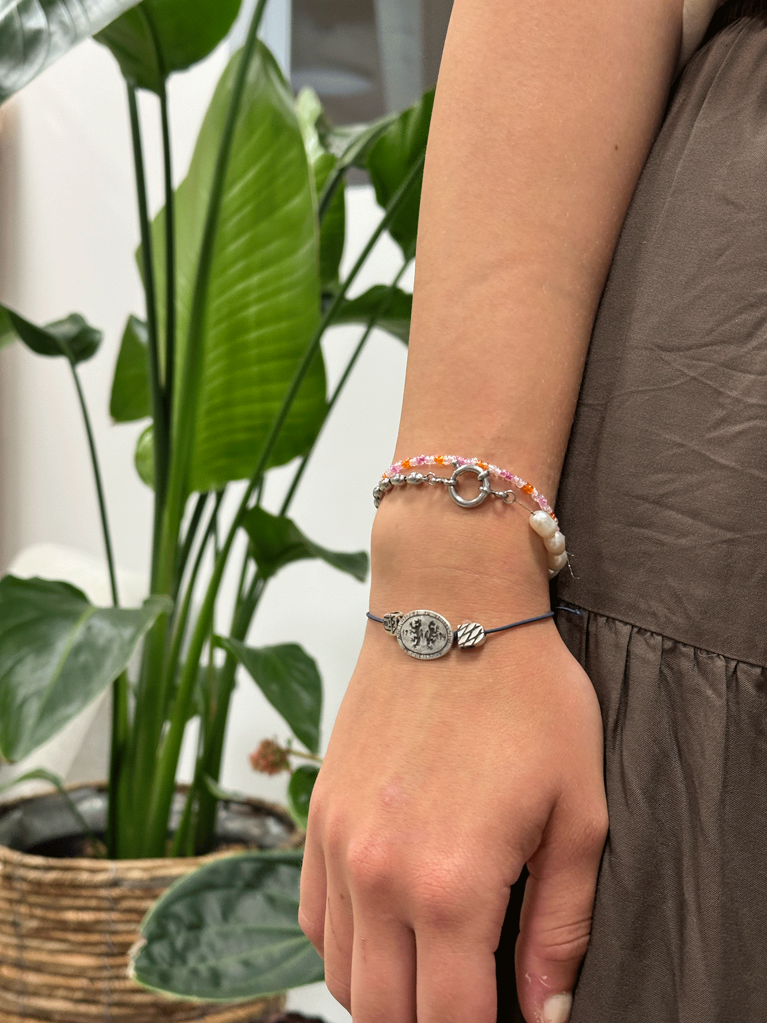 Handgemacht: THD Siegel Anhänger für Armkette mit Wappen in Silber ...